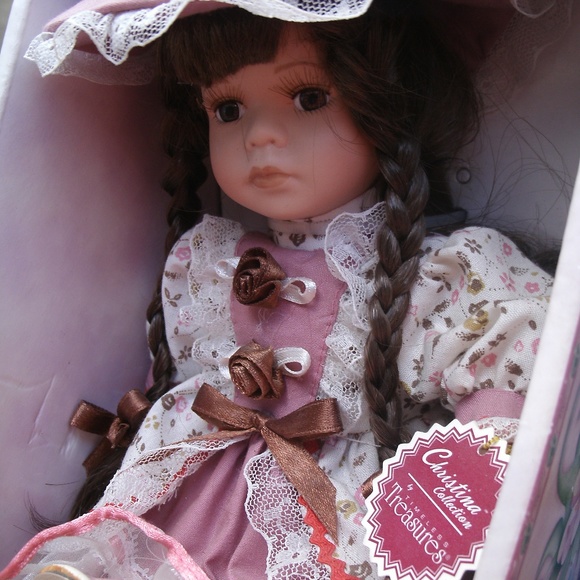 Timeless Treasures | Toys | Christina Collection Victorian Porcelain Doll Nib | Poshmark